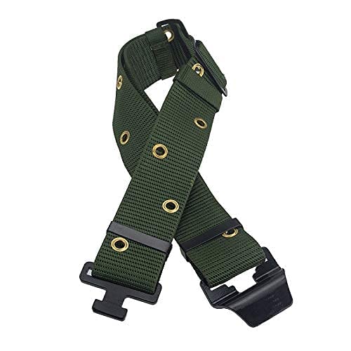 Buy Men's Tactical Belt Nylon Military/Army Style Webbing Belt with ...