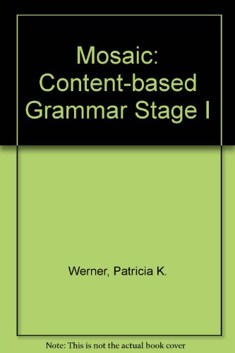 『Mosaic I: A Content-Based Grammar』｜感想・レビュー - 読書メーター