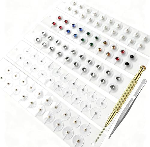 Amazon.com: Ear Seeds Acupuncture Kit - 100 Pieces - Acupressure with ...