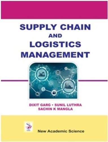 Buy SUPPLY CHAIN AND LOGISTICS MANAGEMENT 2020 Book Online at Low ...