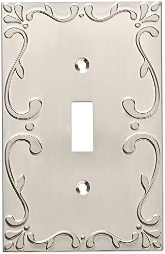 SleekLighting | Wall plates Decorative Regal Scrollwork Satin Satin ...