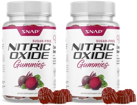 Amazon.com: Snap Supplements Nitric Oxide Beet Root Gummies - Support ...