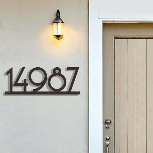 Amazon.com: House Numbers for Outside - Address Number Sign and Street ...