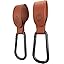 Brown Leather Style Buggy Clips - Award-Winning Pram Clips for Bags for ...