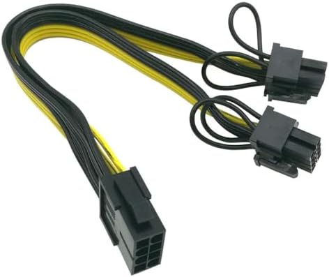 Amazon.com: Graphics Card 8Pin to Dual 8Pin Graphics Card Power Cable ...