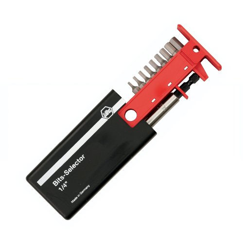 Wiha 79266 Inch Security Bit Selector with Tamper Resistant Hex Bits ...