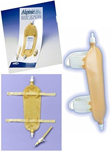 Amazon.com: Alpine Reusable Latex Leg Bag - 32 Oz - Straight Port ...