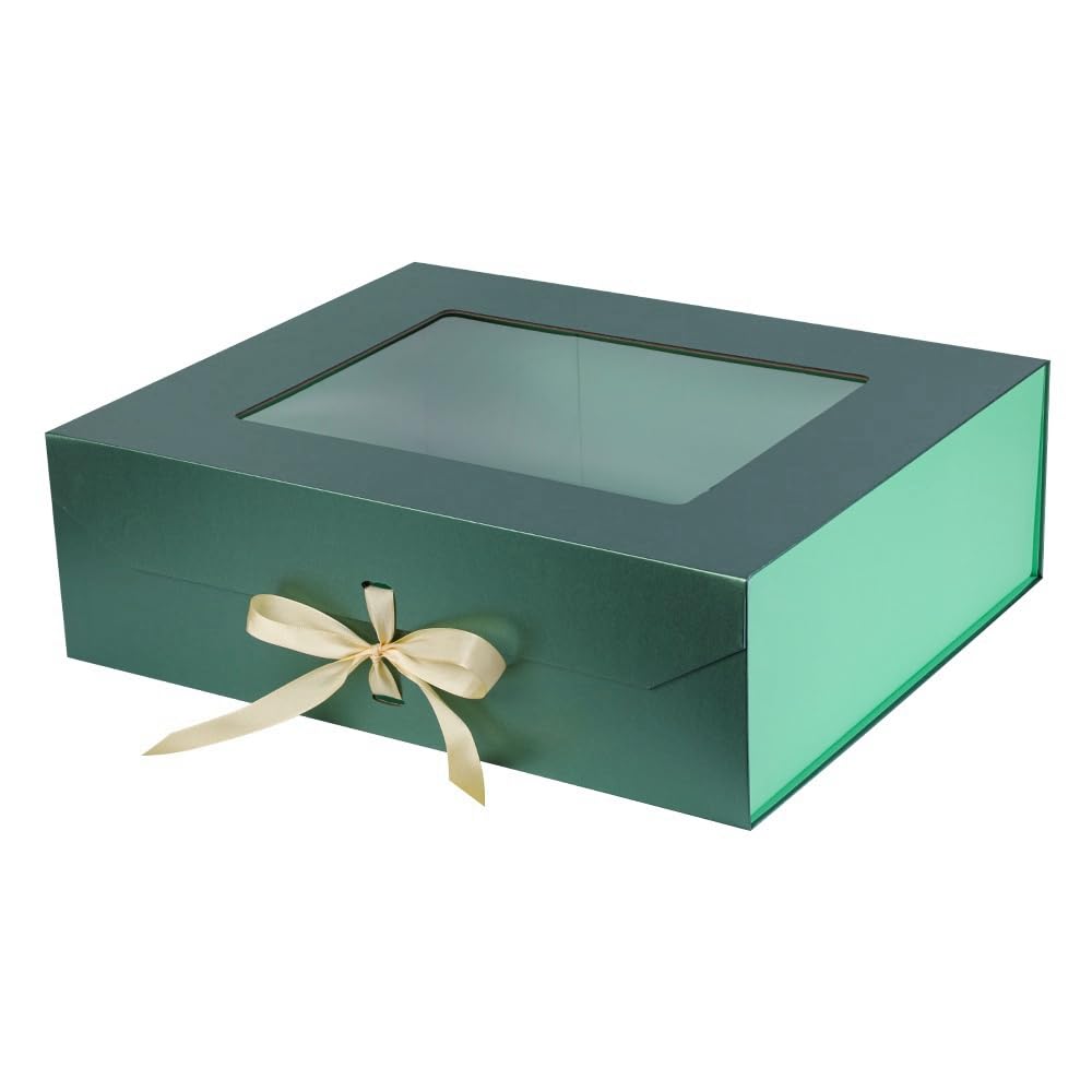 Snapklik.com : PLINJOY Extra Large Green Gift Box For Presents