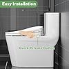 Inus N31 Electric Heated Bidet Toilet Seat Elongated, Warm Water, Smart ...