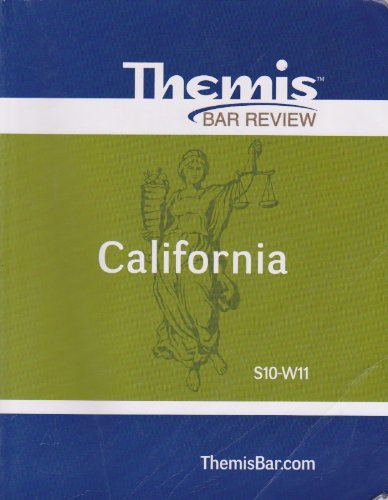 Themis Bar Review California S10-W11: Themis: 9781935445241: Amazon.com ...