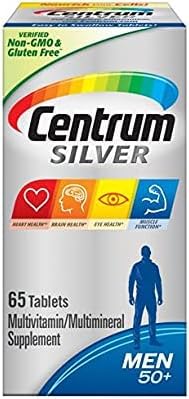 Centrum Silver Multivitamin for age 50 Plus, Multivitamin/Multimineral ...