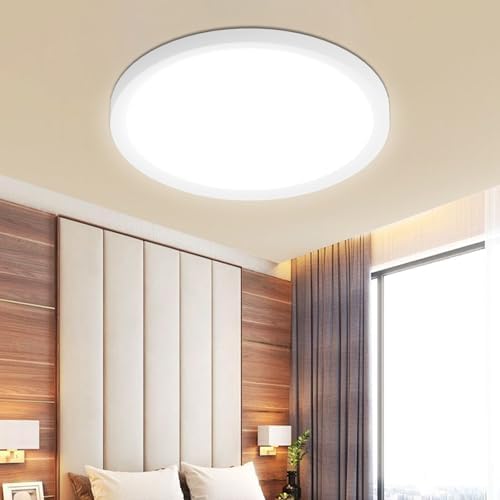 Bosite 30W 30cm LED Ceiling Lights, 4000K 2700lm Round Ceiling Light ...