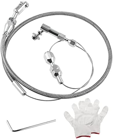 Amazon.com: WMPHE 24 Inch Universal Throttle Cable Kit with Aluminum ...