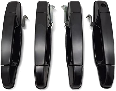 X4XZ Upgrade Exterior Door Handle Black for 2007-2014 Chevy Silverado ...