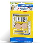Amazon.com: Zipbolt 11.560 Angled Railbolt — Angled Staircase Handrail ...