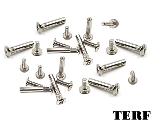 TERF M4 (4mm) Furniture Connecting Inter Screw Bolt Size Male 15mm and ...