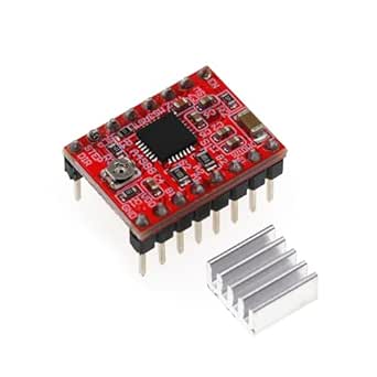Advanced Microstepping Motor Driver A4988 Step Motor Full Step Output ...