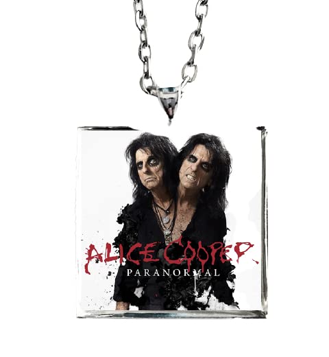 Amazon.com: Album Cover Art Pendant Necklace Alice Cooper Paranormal ...