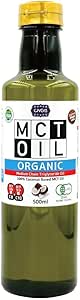Amazon | オーガニック MCTオイル 500ml （原材料ココナッツ由来100％ 無添加 有機JAS EU USDA 中鎖脂肪酸オイル） ワンタッチキャップで注ぎやすい 軽くてうれしい ...