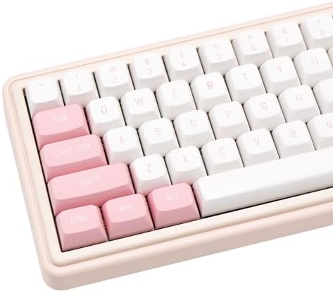 Amazon.com: GEKUCAP PBT Keycaps 150 Keys Cute Keycaps White CSA Profile ...