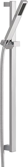 Delta Faucet Vero Single-Spray Touch-Clean Wall-Mount Slide Bar Hand ...