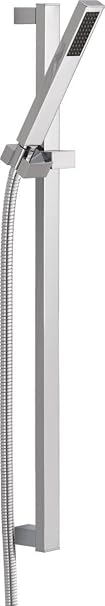 Delta Faucet Vero Single-Spray Touch-Clean Wall-Mount Slide Bar Hand ...