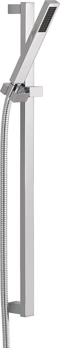 Delta Faucet Vero Single-Spray Touch-Clean Wall-Mount Slide Bar Hand ...