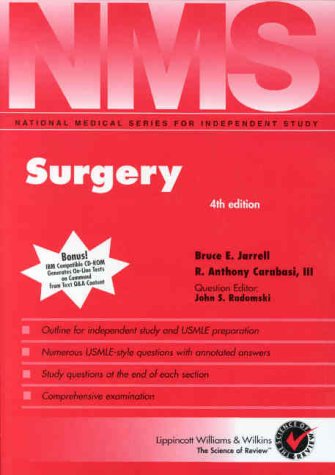 NMS Surgery (Book with CD-ROM 1.0 for Windows): 9780683306156: Medicine ...
