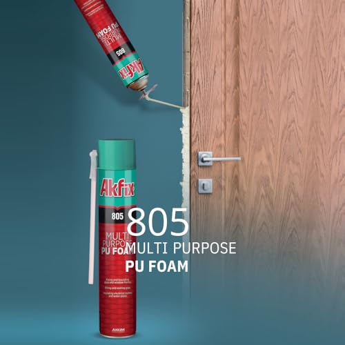 Snapklik.com : Akfix 805 Gap Filler Expanding Foam Sealant (2x12 Oz ...