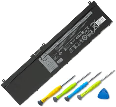 Amazon.com: ZTHY 5TF10 Laptop Battery Replacement for Dell Precision ...