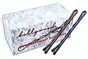 Amazon.com : Hollywood Professional Bobby Pins (1 lb. box) - Black ...