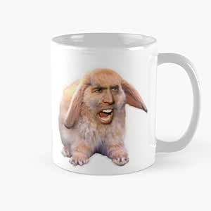 Amazon.com: Nicolas Funny Meme Cage as a Rabbit Nicolas Funny Meme Cage ...