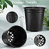 Amazon.com: RAOOKIF 2 Gallon Pots for Plants, Flexible 1/2/3/5 Gallon ...