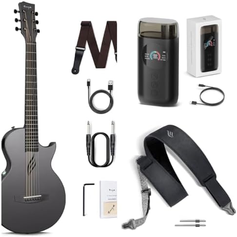 Amazon.com: Enya NOVA Go SP1 Carbon Fiber Acoustic Electric Guitar with ...