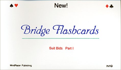 Bridge Flashcards: Suit Bids: Publishing, MindRacer: 9781930088009 ...