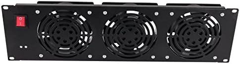 Amazon.com: RackSolutions 3U Horizontal Fan Panel - Three 120mm Fans ...