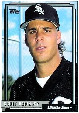 Amazon.com: 1992 Topps Baseball Card #701 Scott Radinsky : Collectibles ...