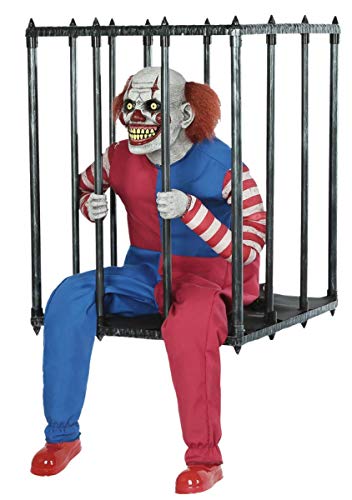 Amazon.com: CAGED CLOWN WALK AROUND ANIMAT : Toys & Games