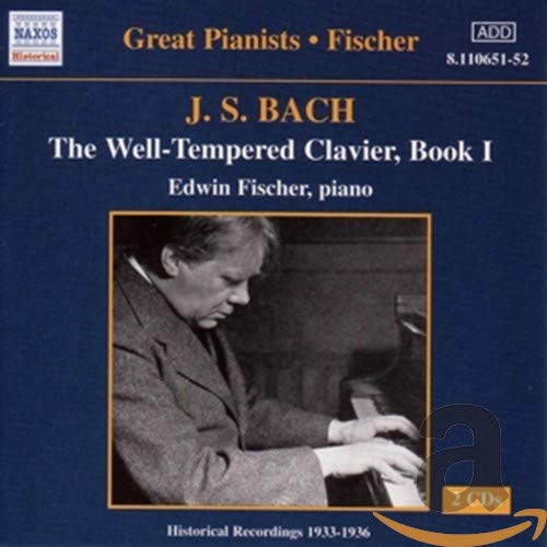 Bach, Johann Sebastian, Edwin Fischer - Bach: The Well-Tempered Clavier ...