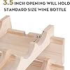 Amazon.com: Smartxchoices 72 Bottles Stackable Modular Wine Rack, 6 ...