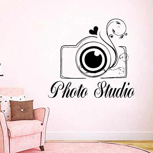 Gadgets Wrap Creative Photo Studio Wall Decals Camera Art Flower Love ...