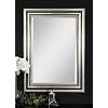 Amazon.com: Stuart Square Mirror in Silver : Home & Kitchen