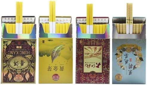 Amazon.com: Tea Herbal Cigarettes - Tobacco and Nicotine Free - 4 Packs ...