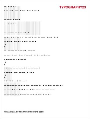 Typography 23: Annual of the Type Directors Club (Typography): Type ...