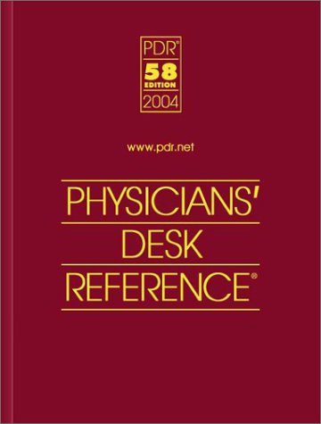 Physicians Desk Reference 2004 With Physicians Desk Reference Family ...