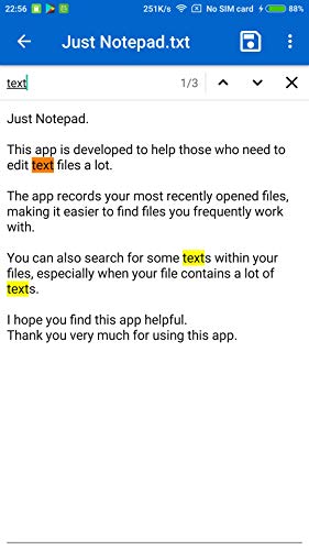 Just Notepad Pro - Simple Notepad w/ File Browser:Amazon.com:Appstore ...