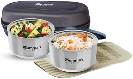 Buy Rema - Stainless Steel Lunch Box Set with Bag - Delivered Directly ...