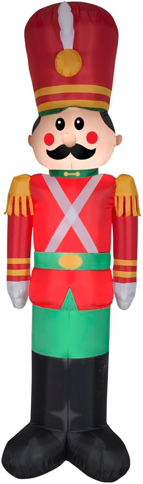 Amazon.com: Gemmy Christmas Airblown Inflatable Toy Soldier Giant, 10 ...