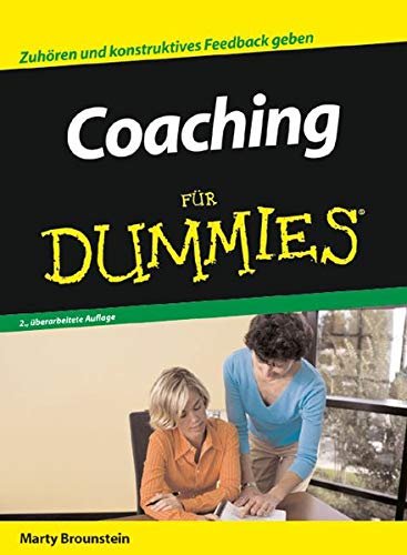 Coaching für Dummies - Brounstein, Marty - Amazon.de: Bücher
