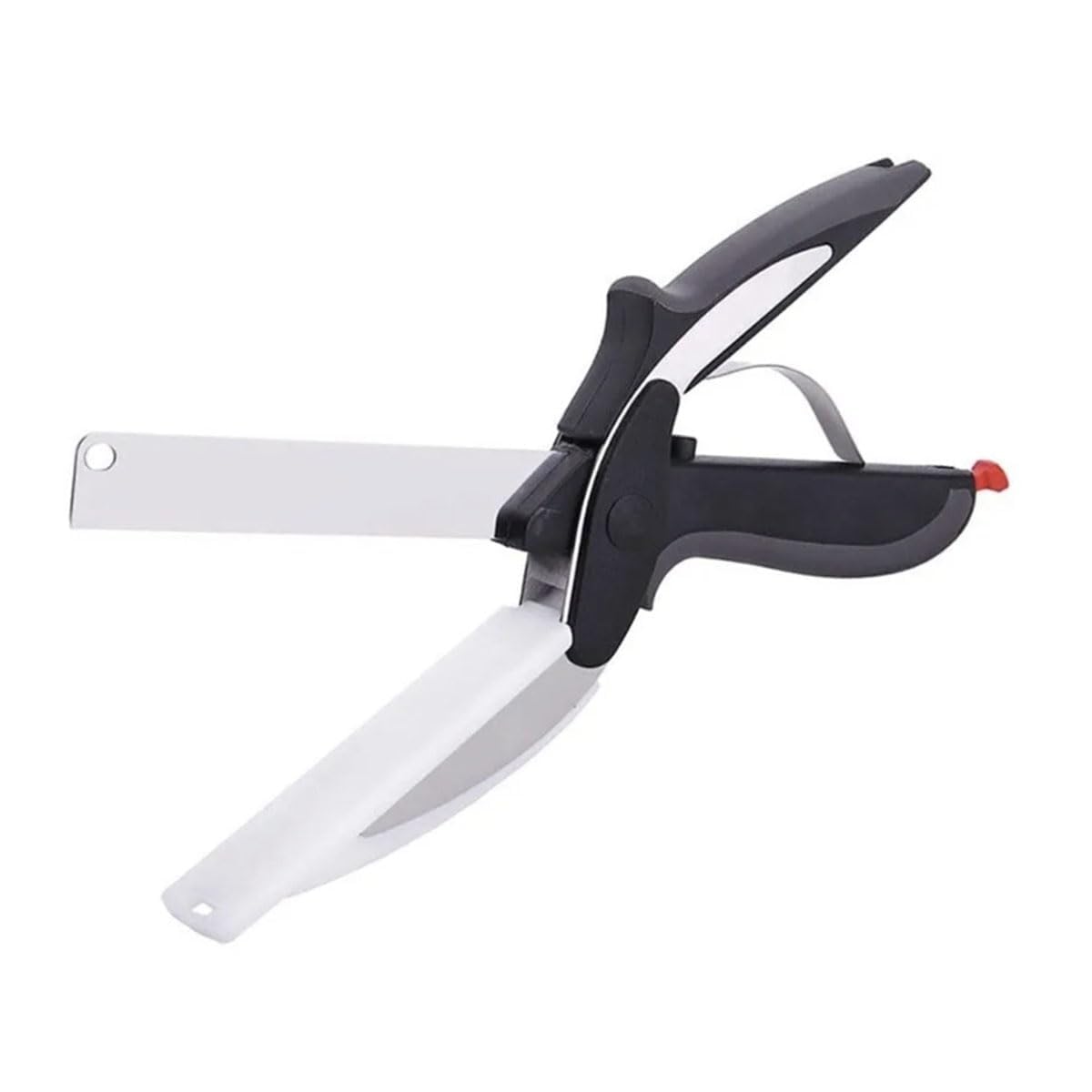 Amazon.co.jp: クレバーカッター まな板付き包丁 キッチンはさみ 料理はさみ 高速で簡単な手動フードチョッパー、ピクニックやキッチン用の多機能野菜スライサー: ホーム＆キッチン